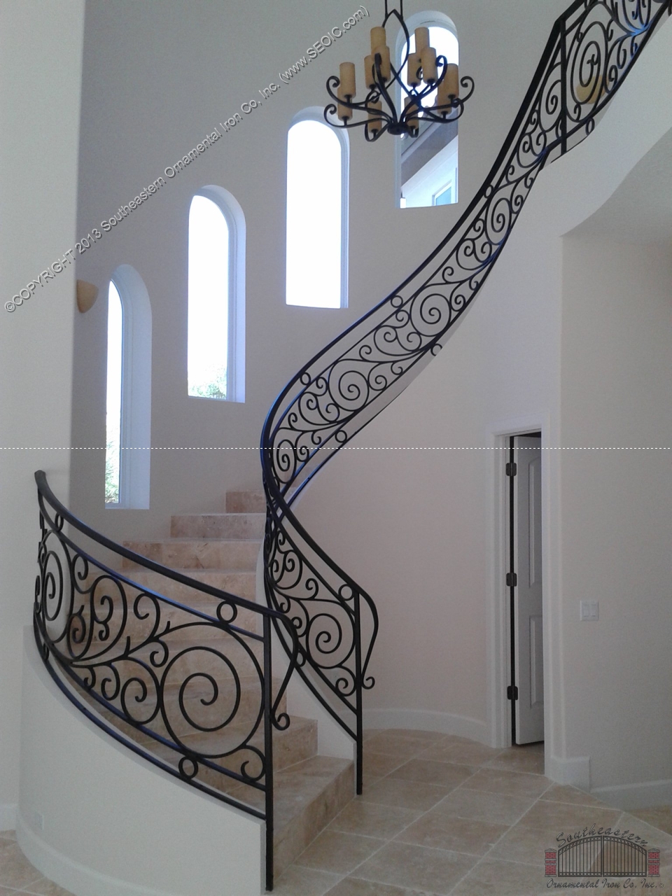 Wrought Iron Stair Railing 3 Wrought Iron Stair Railing 3